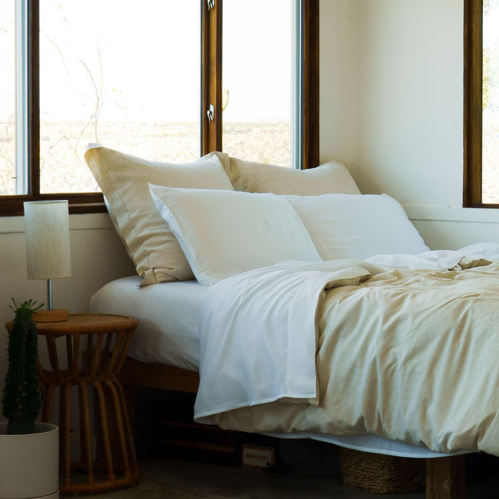 Bamboo Linen Duvet Cover | Our Softest, Most Relaxed Fabric | Lasuens